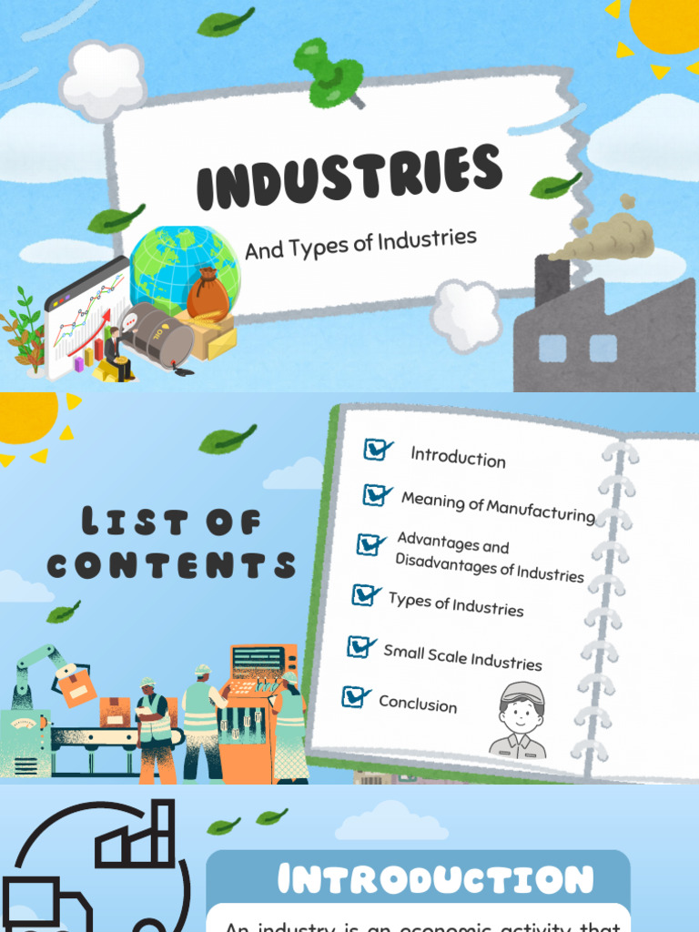 Industries and it’S types | PDF