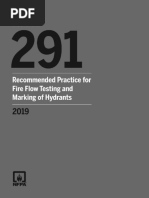 Fire Hydrant System NFPA 14 | PDF | Hydraulics | Firefighting