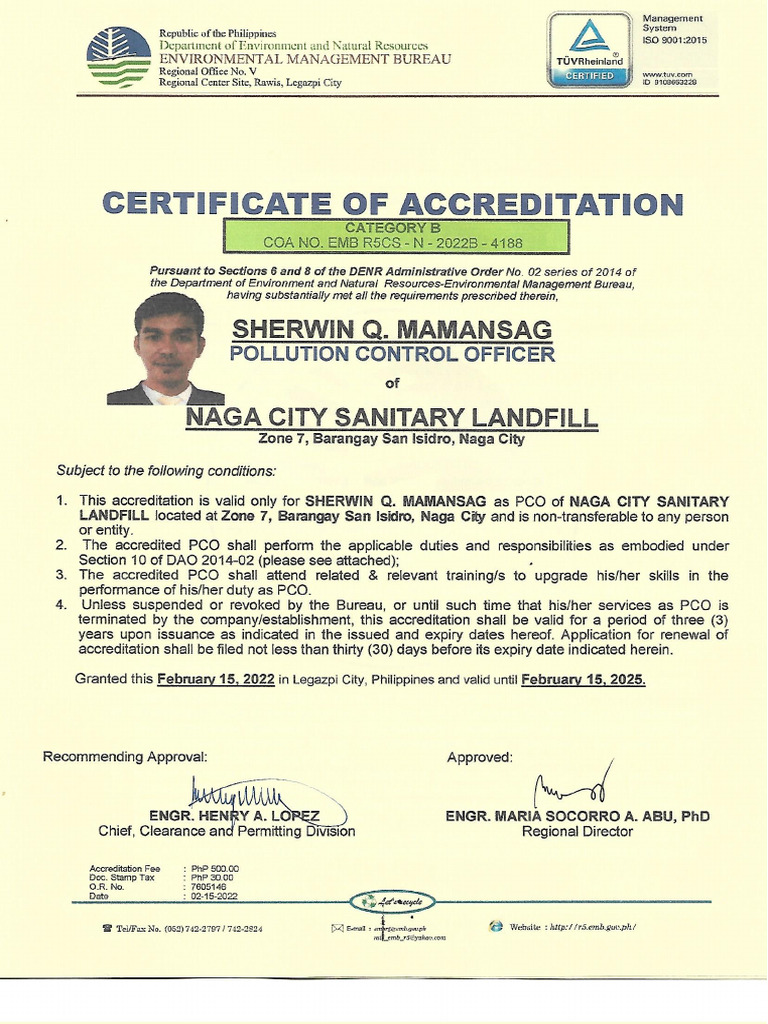 PCO Accreditation Architect Final | PDF