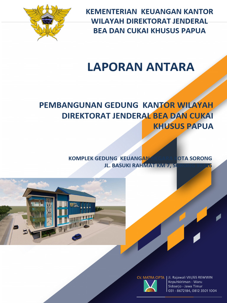 Cover Laporan Antara | PDF
