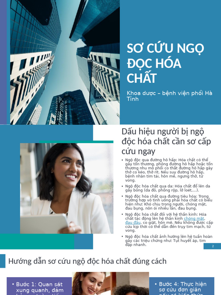 So Cuu Ngo Doc Hoa Chat | PDF