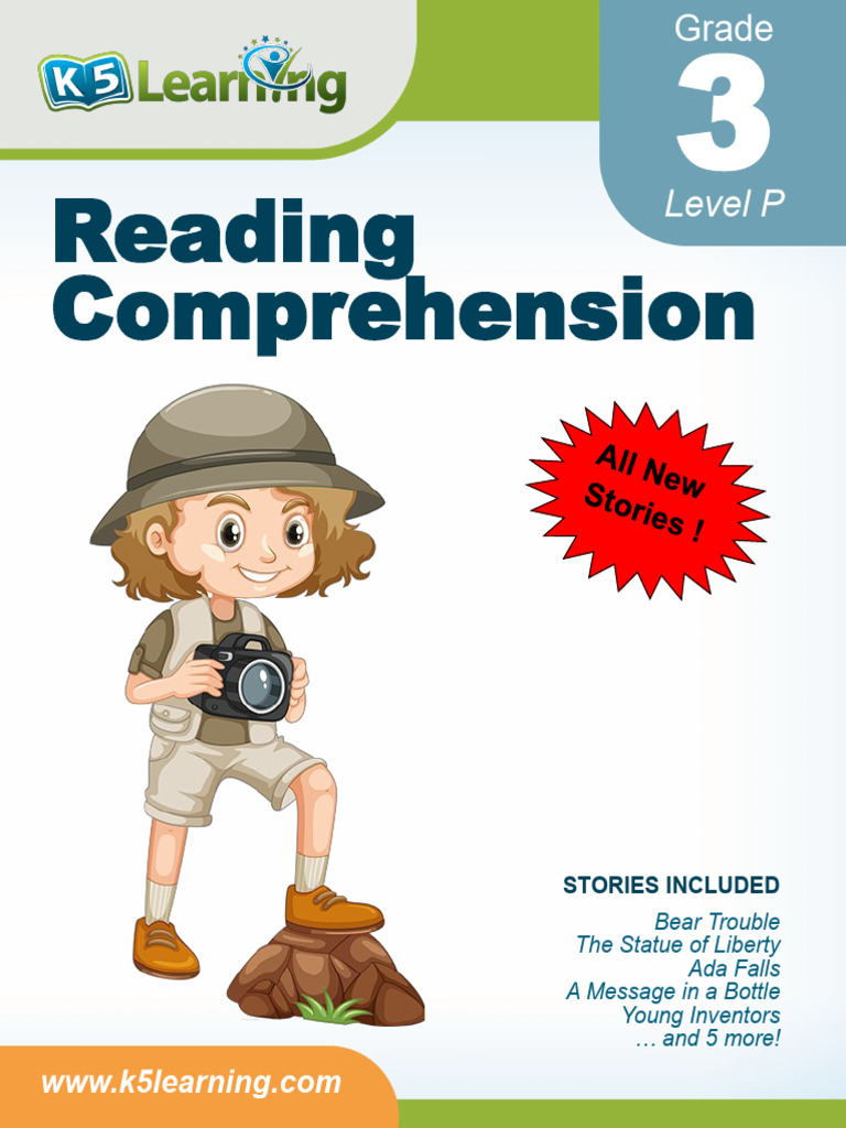 Grade 3 Reading Comprehension Workbook | PDF | Flowers | Bees