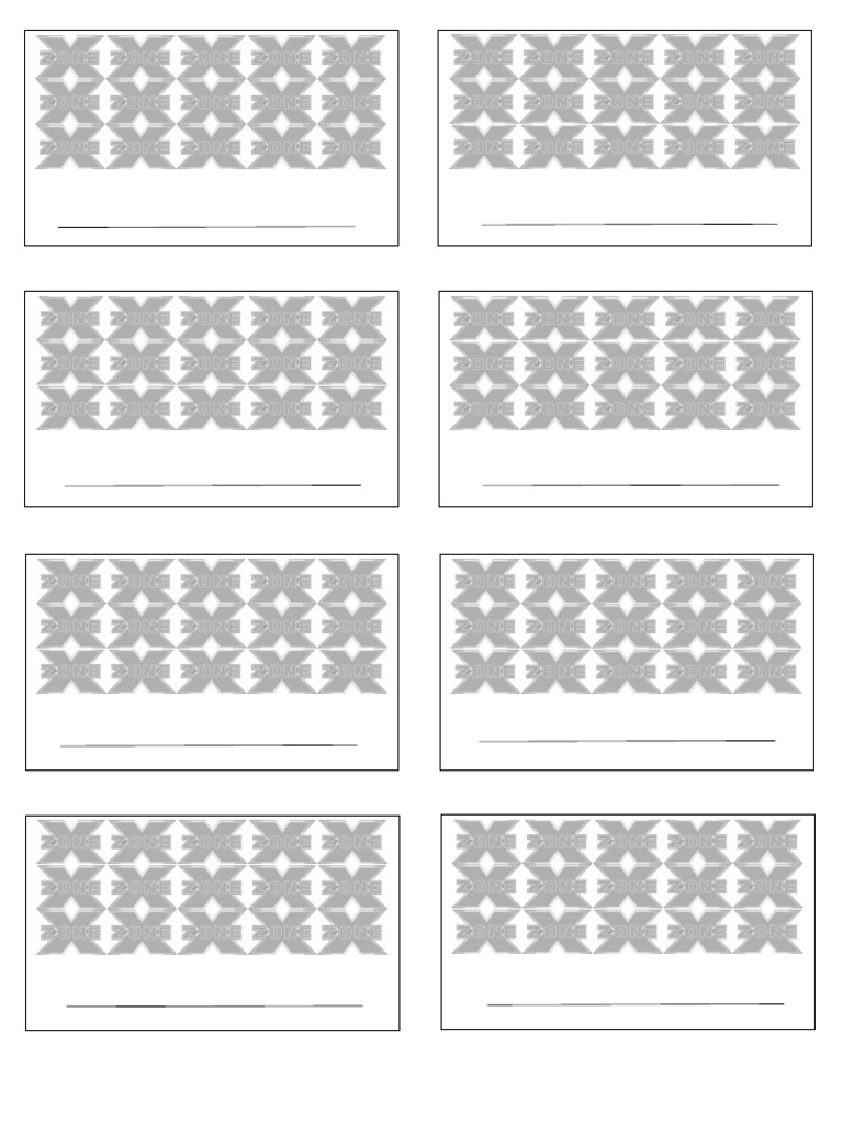 Tras Card | PDF