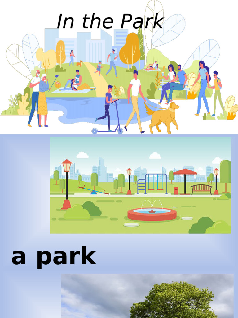 Get Set 4 Unit 3 in The Park JE | PDF