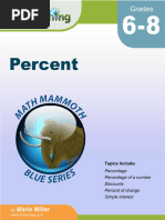 Percentage Base and Rate Worksheet 1 | PDF