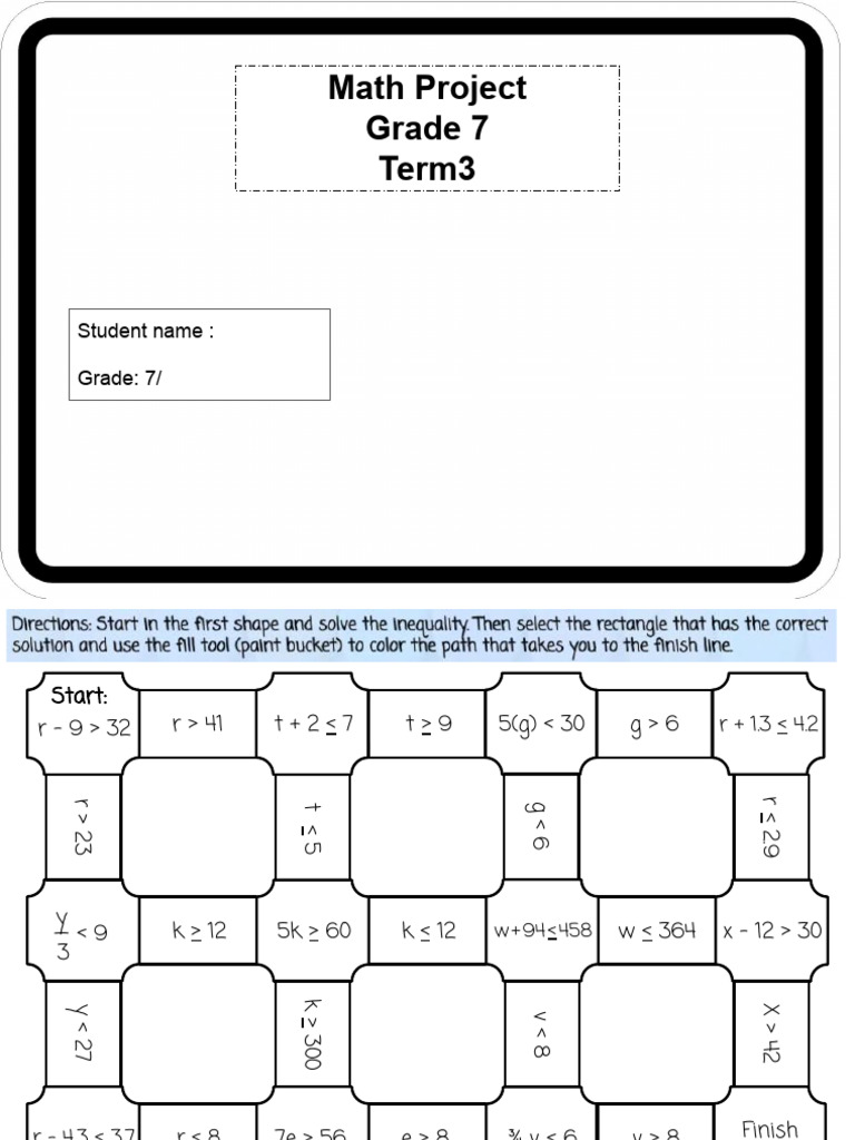 Grade7 Project Term3 | PDF