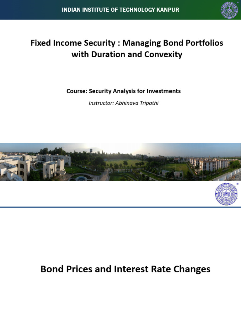 Fixed Income Securities Duration Unlocked | PDF | Bonds (Finance ...