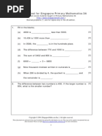 Grade 4 Math Diagnostic Assessment | PDF | Length | Mathematics