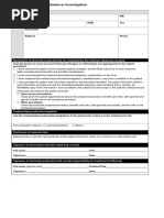 Informed Consent For Intensive Care Unit | PDF | Thrombosis | Embolism