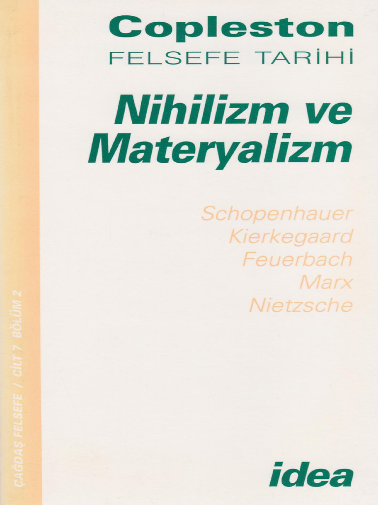 Frederick Copleston - Nihilizm Ve Materyalizm | PDF