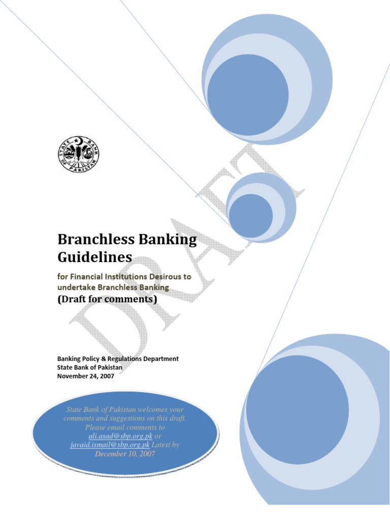 Guidelines Branch Less Banking | PDF