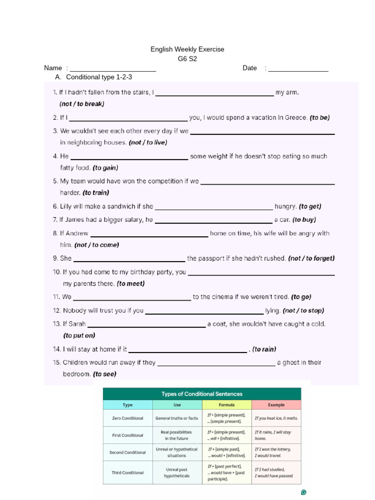 English Weekly Exercise G6 S2 PB LUS 2025 | PDF | Linguistics | Linguistic Morphology