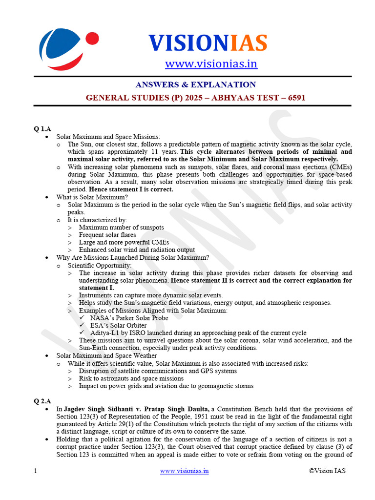 Vision CSP25 Abhyaas T02S | PDF | Demand | Gulf Of Mexico