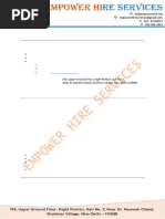 Manpower Supply Proposal Format | PDF | Outsourcing | Consultant
