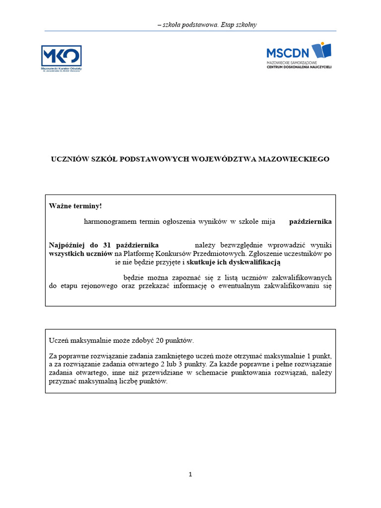 Model Mat SP SZK 2024 | PDF