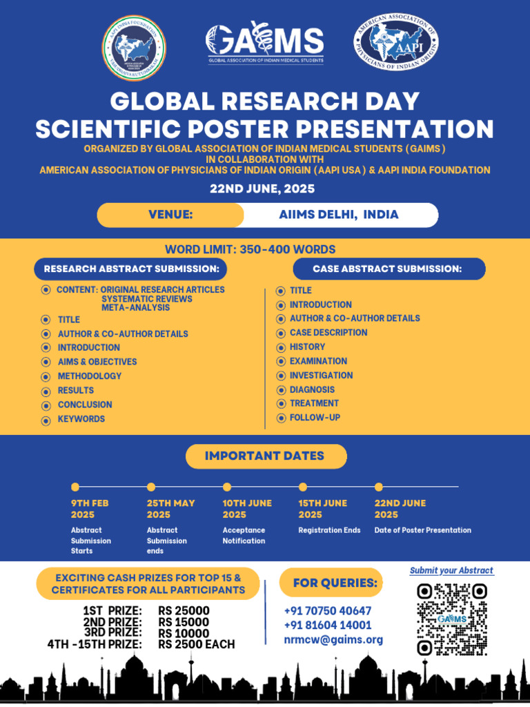 GAIMS X AAPI Global Research Day Poster Presentation 2025 | PDF ...