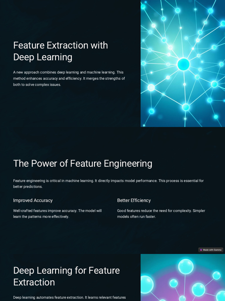 Feature Extraction With Deep Learning | PDF | Deep Learning | Support Vector Machine