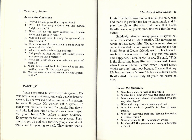 Braille 4 | PDF