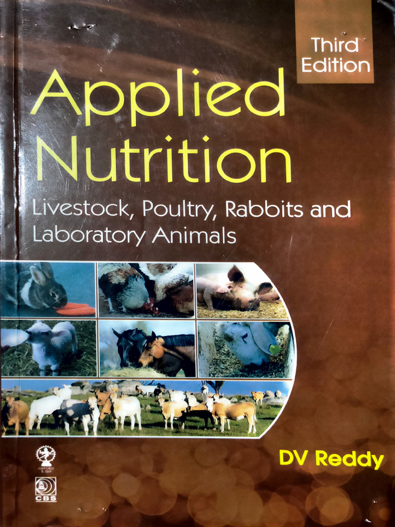 Applied Animal Nutrition by D.V. Reddy | PDF