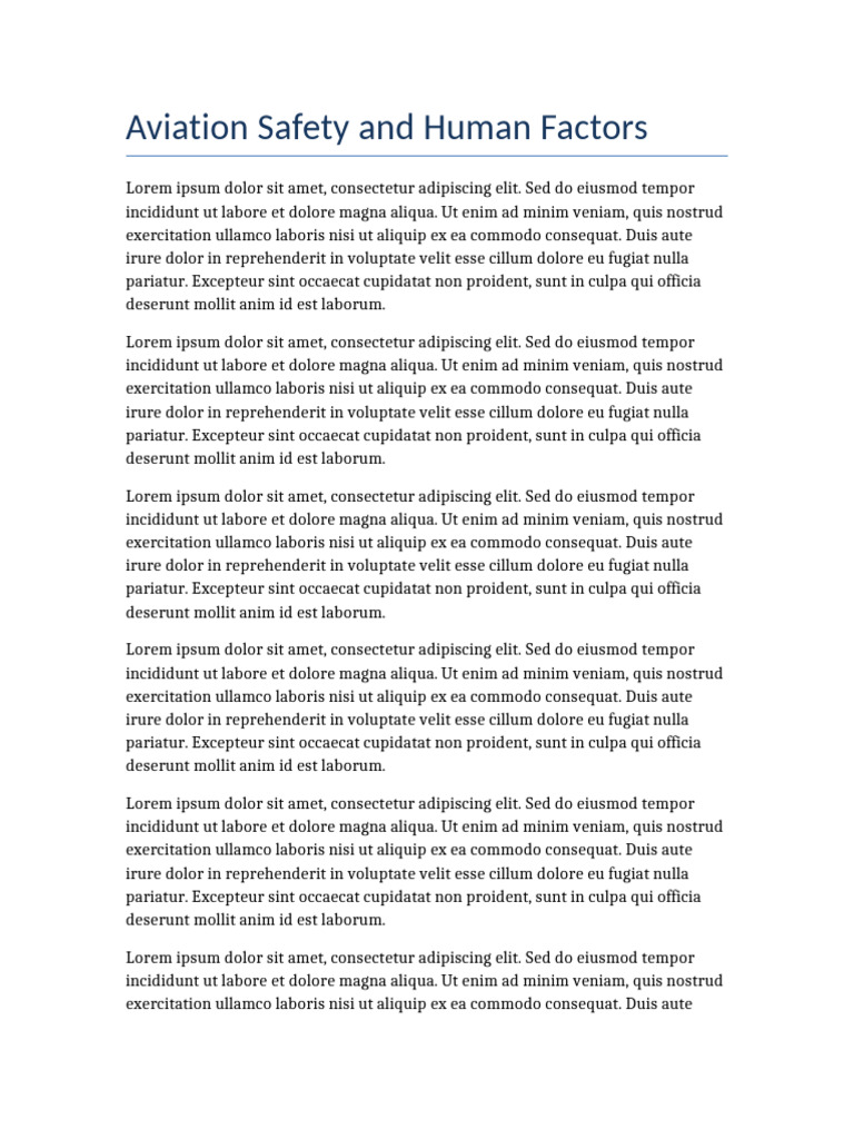 5 Aviation Safety | PDF