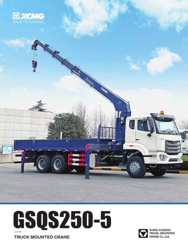 GSQS250-5 ZZ1257N524JB1 (EuroV) (2024) | PDF | Crane (Machine) | Vehicles
