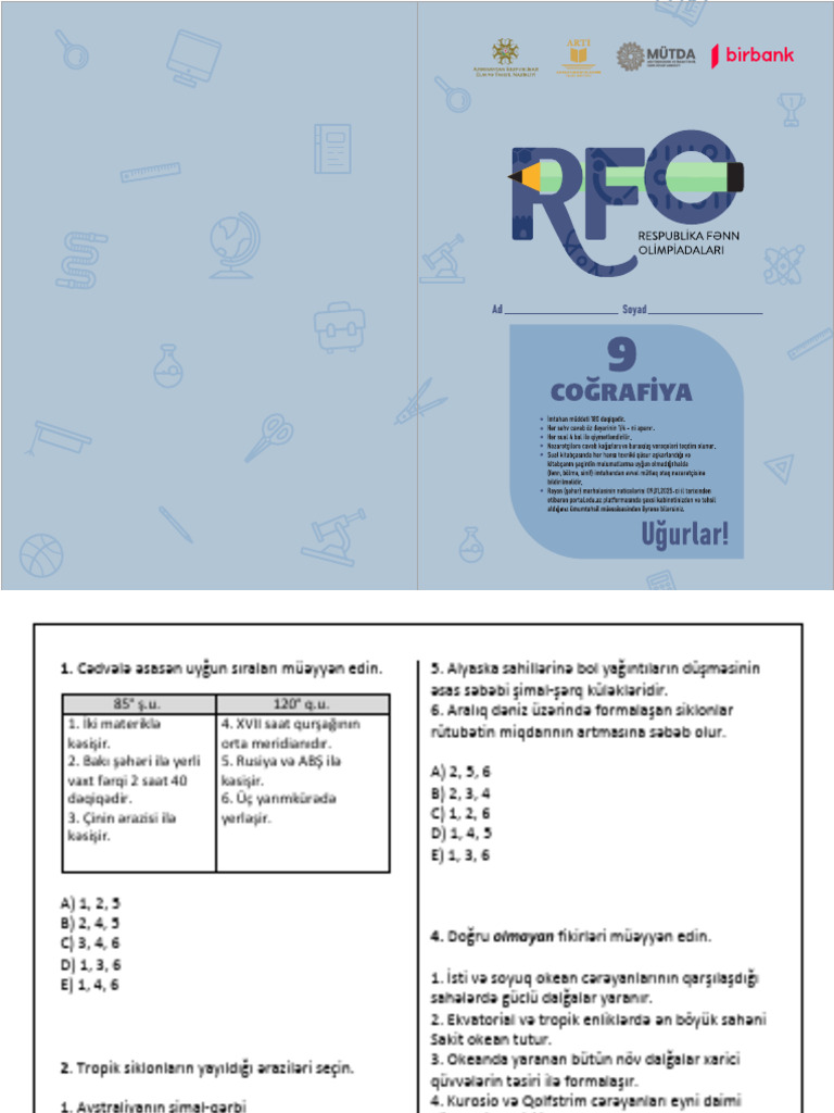 Cografiya 9 AZ | PDF