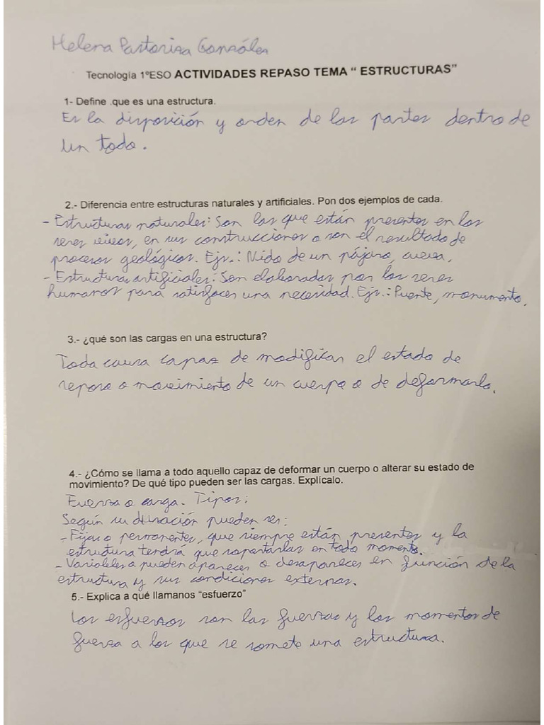 Práctica 2.6 Actividades Repaso de Estructuras | PDF