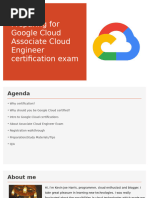 (Document 2) GCP - Exam Registration Steps - v1 | PDF | Cloud Computing | Computing