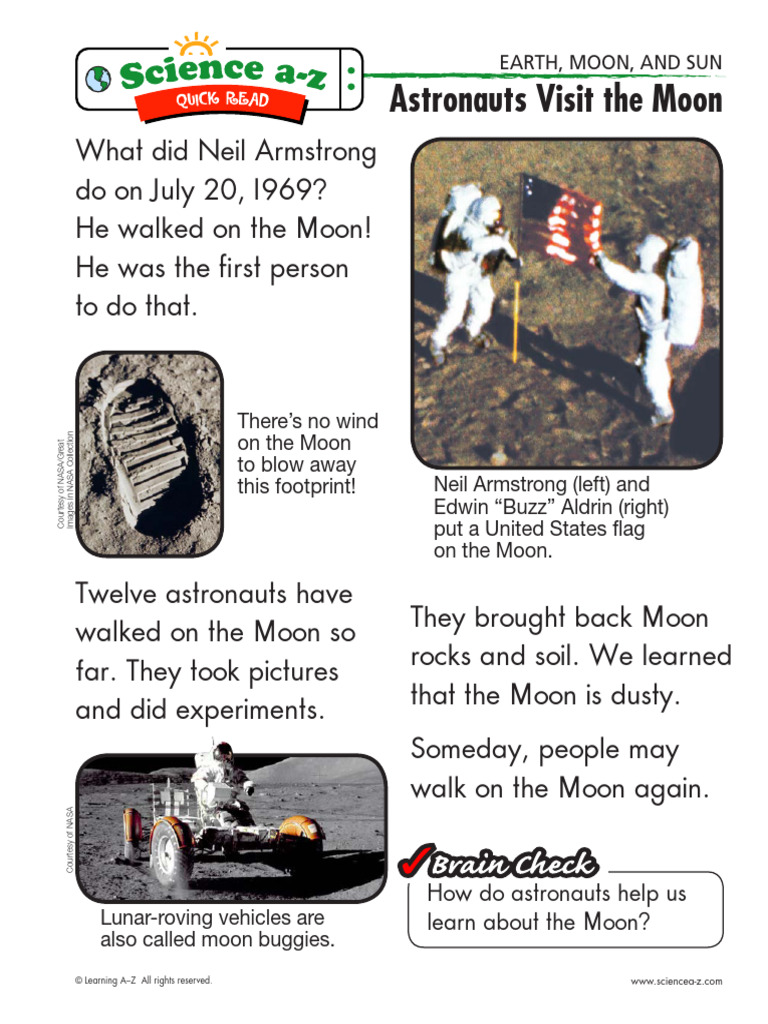 01.earthmoonsunk-2 QR Astronauts Moon Mid | PDF | Apollo 11 | Neil ...