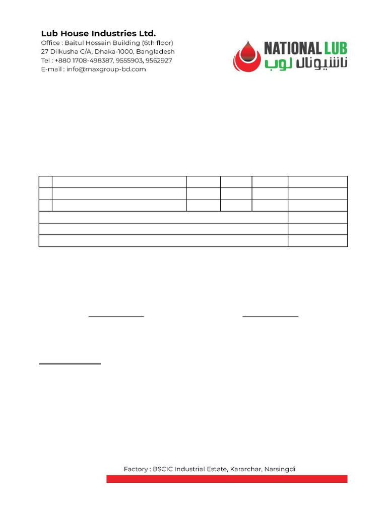 CONCORD PRE-STRESSED CONCRETE & BLOCK PLANT LTD. - Sales-Invoice-IN-LUB ...