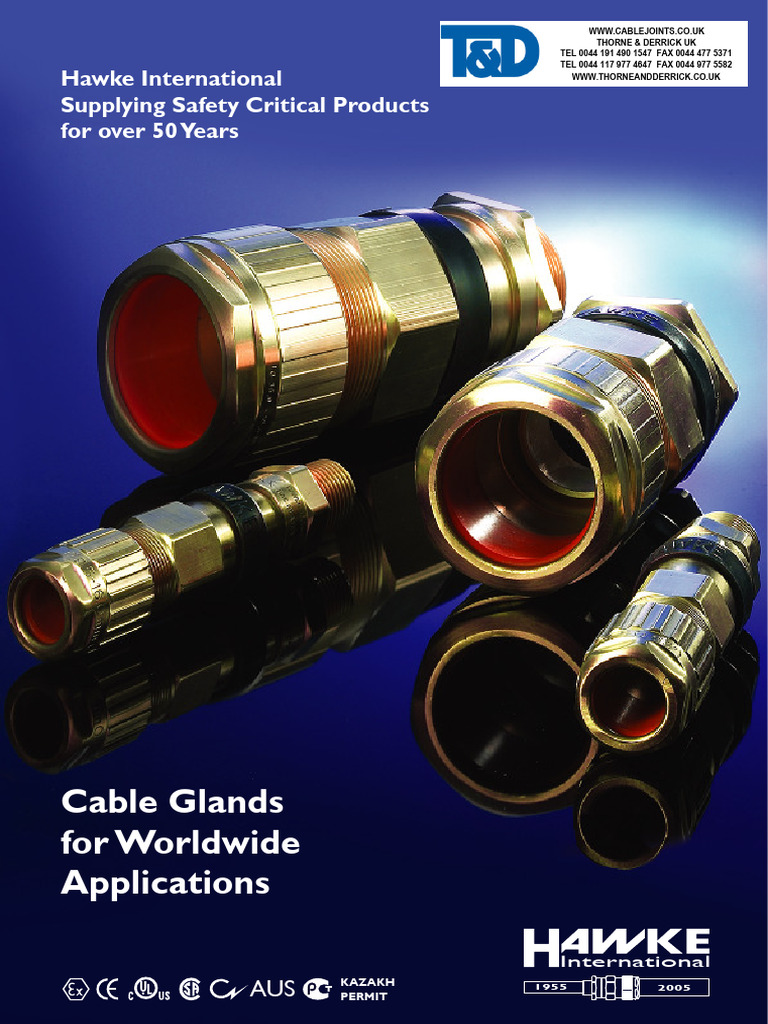 Hawke Flameproof Cable Glands | PDF