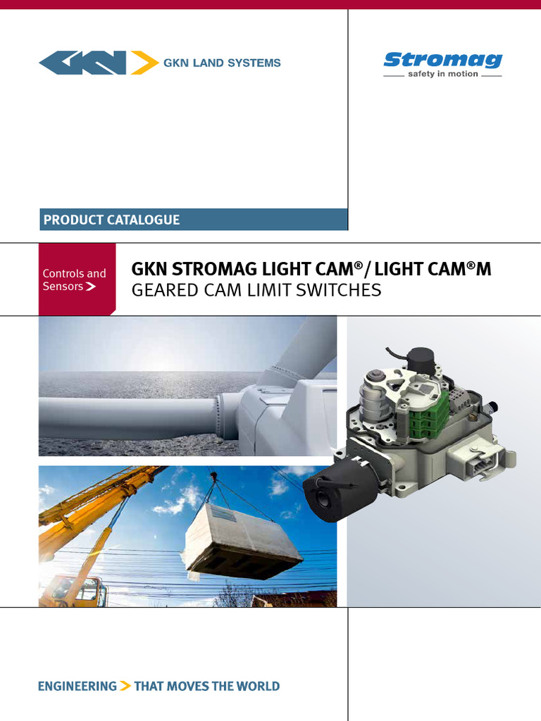 GKN Stromag Light Cam Limit Switches | PDF | Switch | Gear