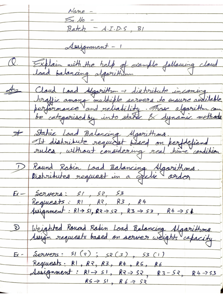 Cloud Assignment 1 | PDF