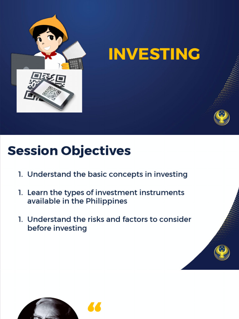 Module 4 Basics of Investing | PDF | Stocks | Bonds (Finance)