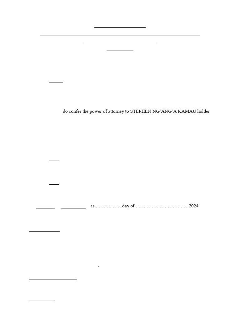 Affidavit Njoki | PDF