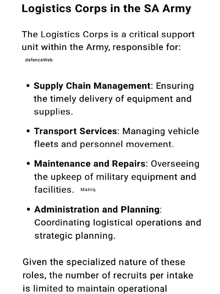 SANDF Interview 2 | PDF