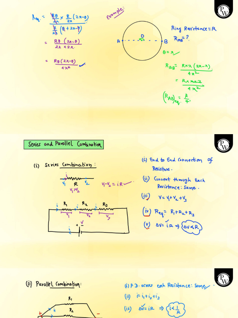 Current Electricitymerged - Removed Inverted | PDF