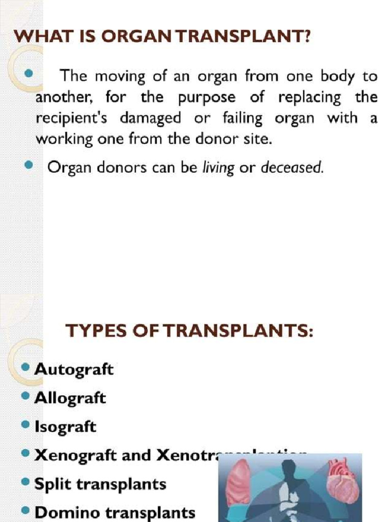 Organs Transplant | PDF