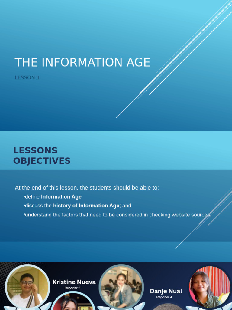 The Information Age | PDF | Personal Computers | Desktop Computer