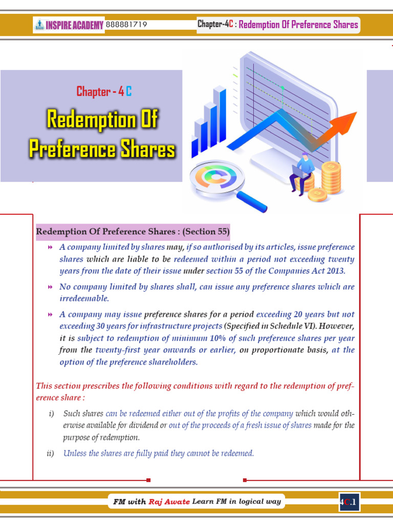 Chapter 4 - Part C Redemption of Preference Shares - 250518 - 092952 ...