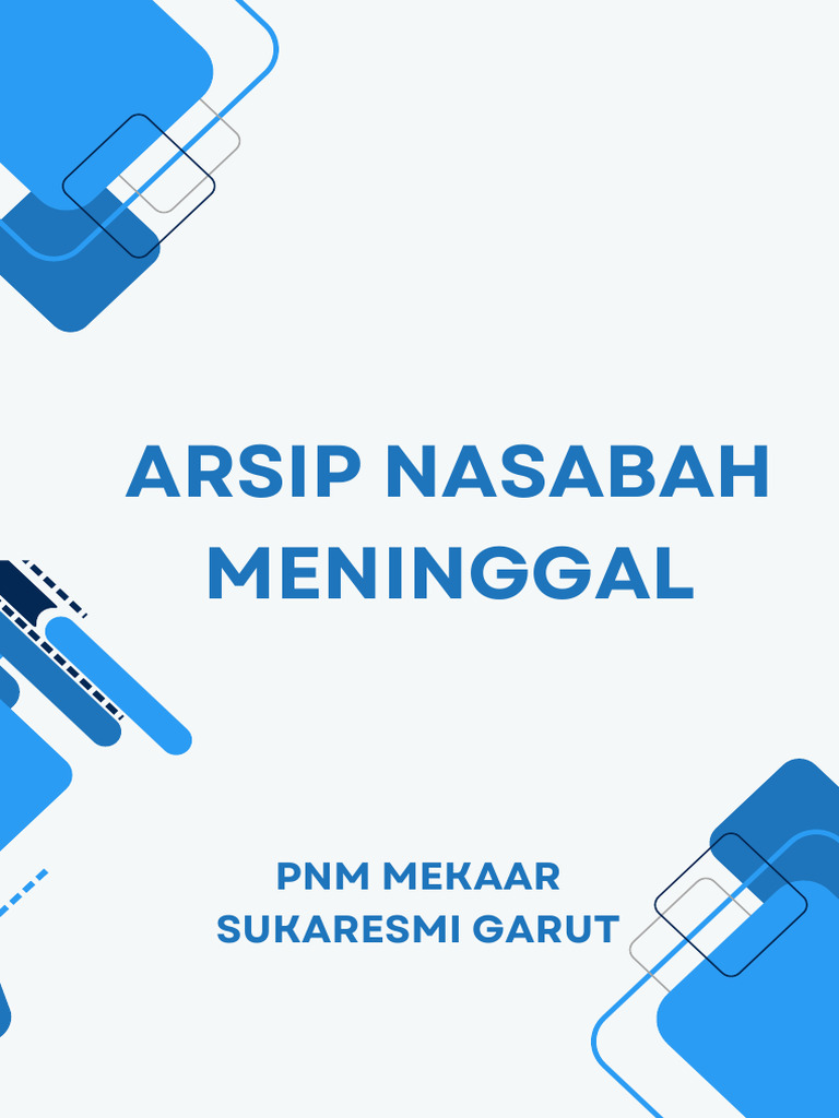 Biru Simpel Sampul Laporan Akhir Organisasi Dokumen A4 | PDF