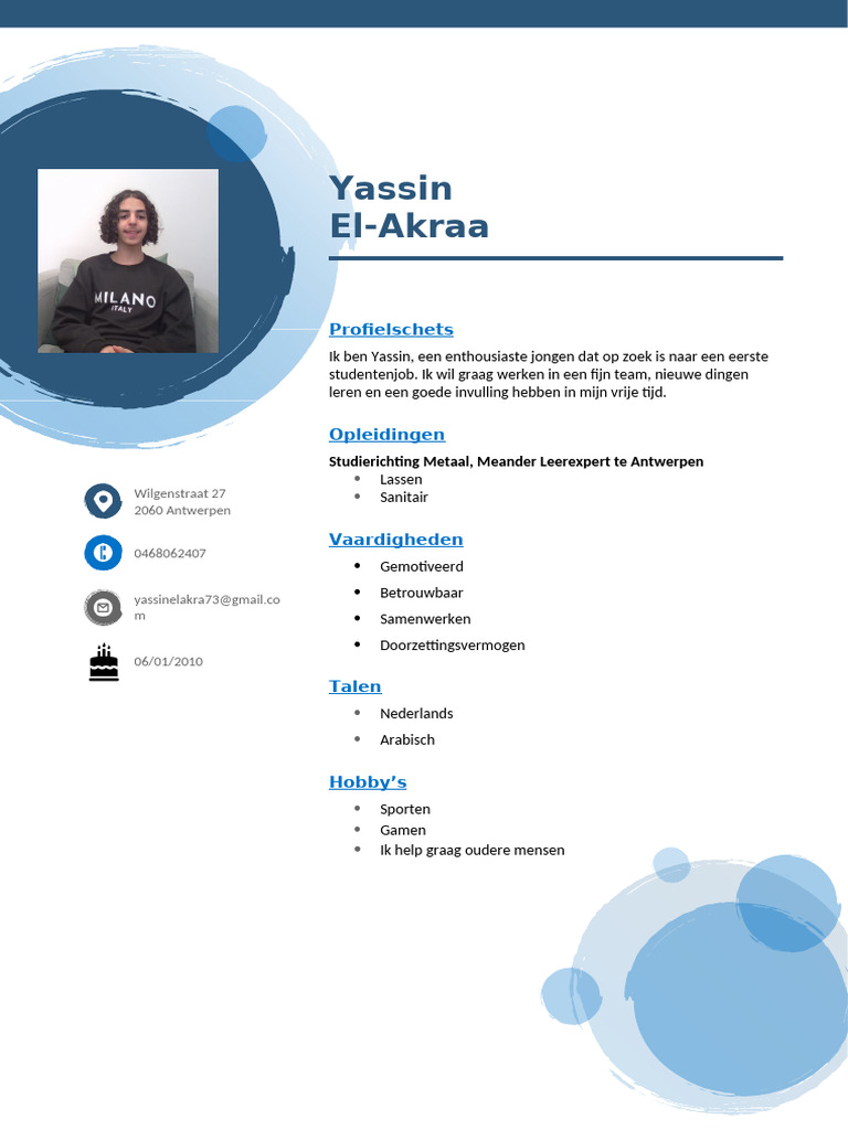 CV Yassin | PDF