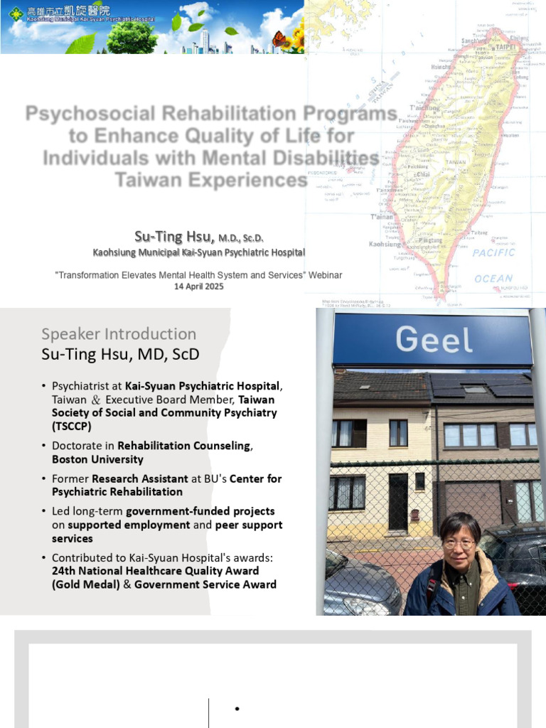Psychosocial Rehabilitation Programs To Enhance Quality of Life For ...