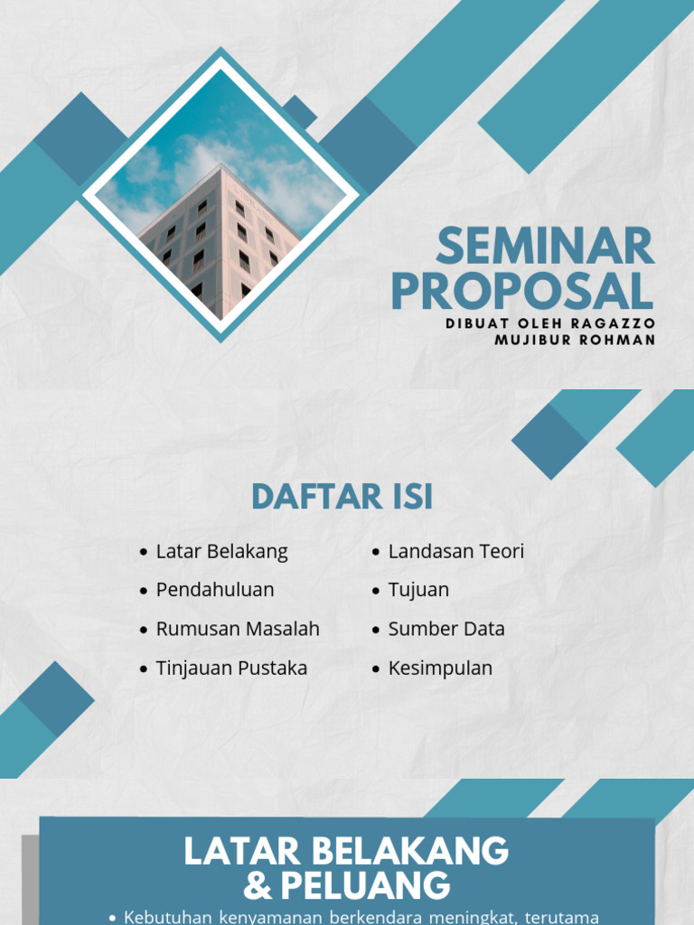 Kelompok 4 Proposal Presentasi | PDF