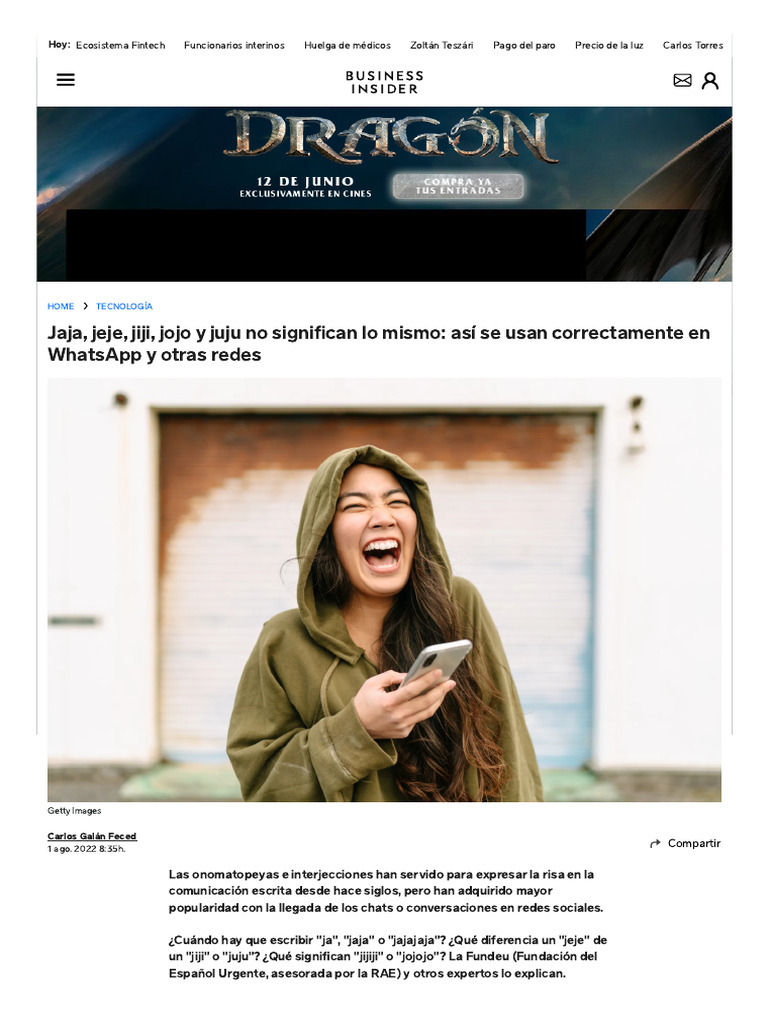 Jaja, Jeje, Jiji, Jojo y Juju No Significan Lo Mismo - Así Se Usan Correctamente en WhatsApp y ...