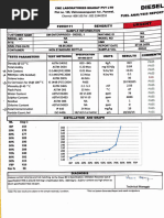 Fuel Analysis Report Explanation | PDF | Diesel Fuel | Viscosity
