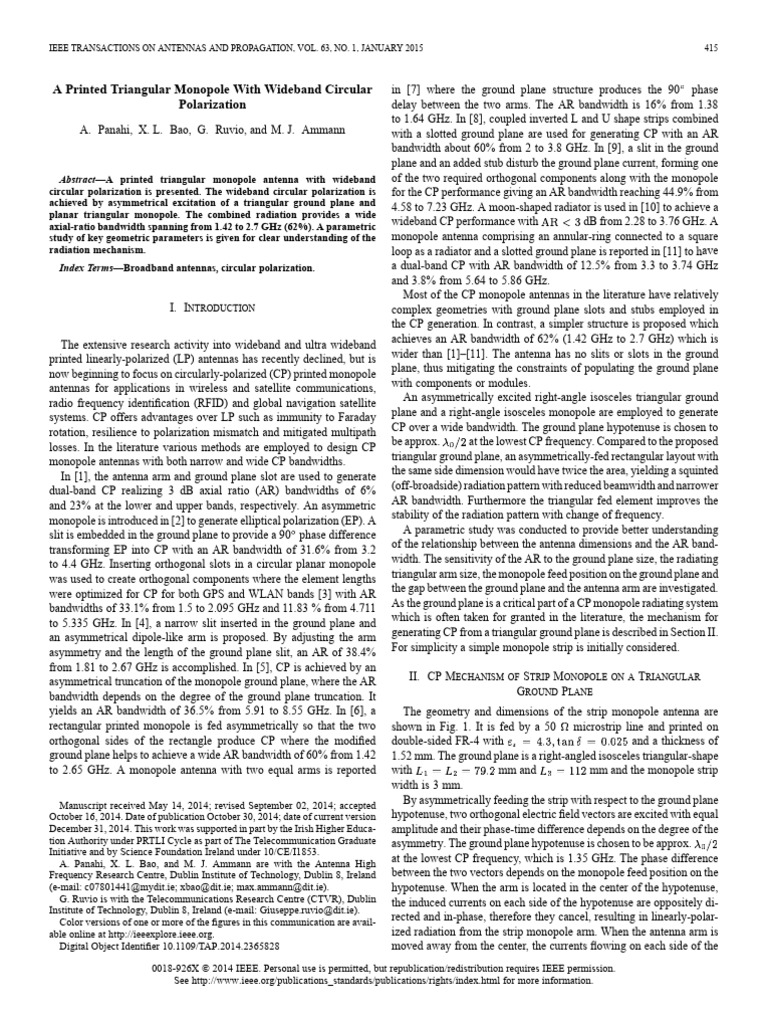 3-A Printed Triangular Monopole With Wideband Circular Polarization ...