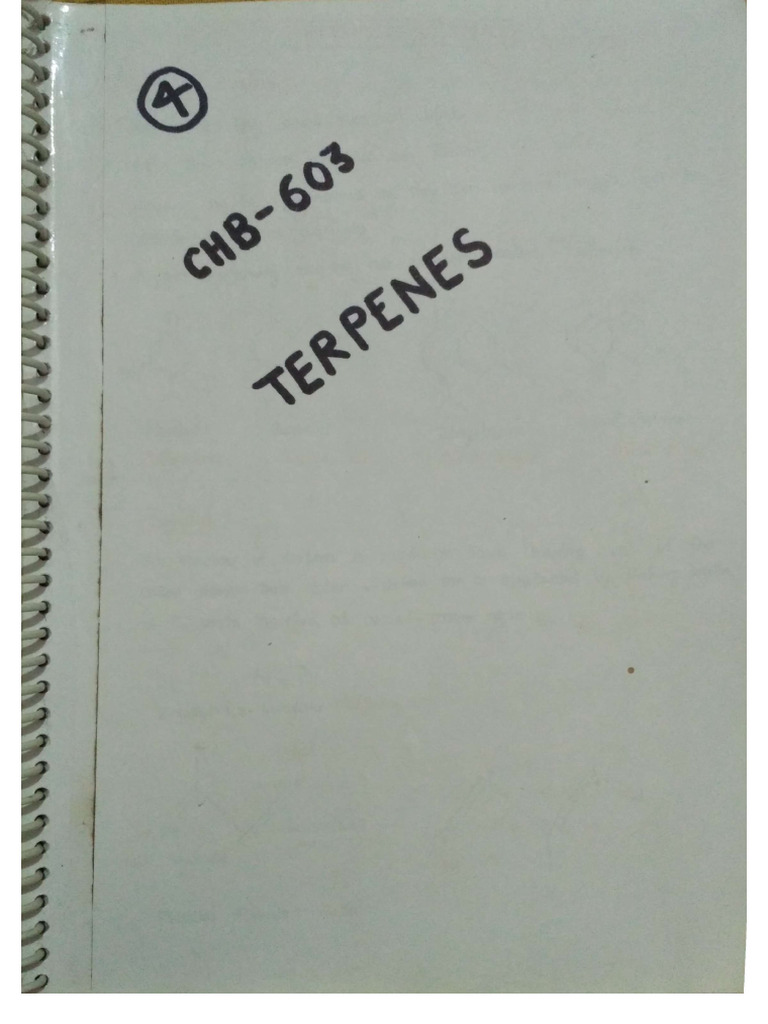 4. TERPENES | PDF