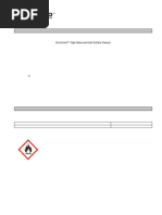 OREILLY Brake Parts Cleaner MSDS | PDF