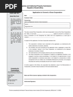 CoR 40.5: Company Reinstatement Form | PDF